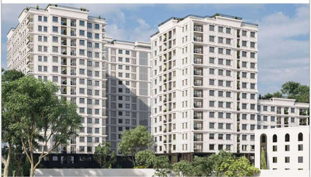 (103)Продаётся новостройка Чиланзар-15, 1ком, 44,78м2,расс 60мес