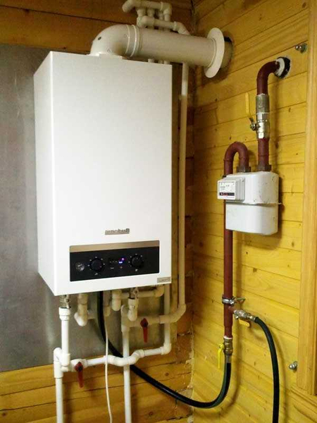 Установка ремонт чистка газовых котлов Сантехник