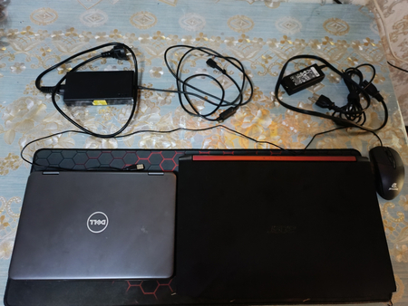 Acer Nitro 5 + DELL 360° ekran sensir ideal  holatda