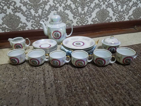 Чайный сервиз Мадонна Henneberg Porzellan 1777