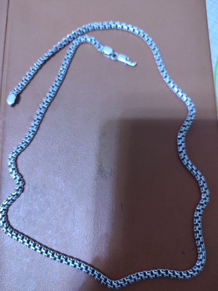 Серебряная цепочка 60см