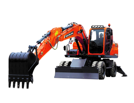 Колёсный экскаватор DEVELON DX140W