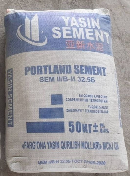 Sement optom narxlarda m400 va m500 markalar