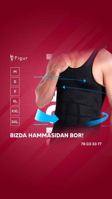 Качественные и полезные Figur.uz | Майки для похудения