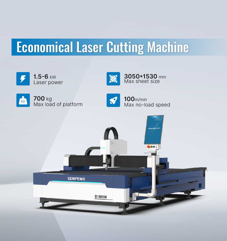 лазерный станок SENFENG LASER 3015N 2024 Madeli