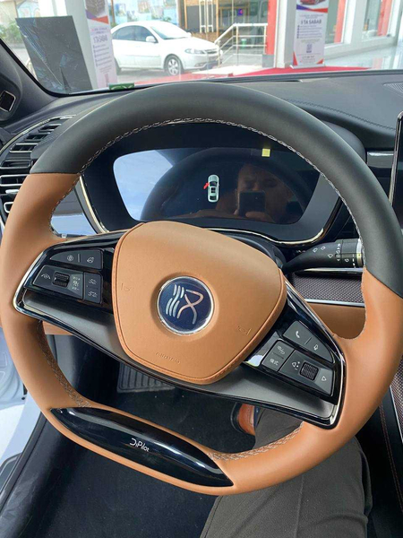 BYD han flagship 2023 full white