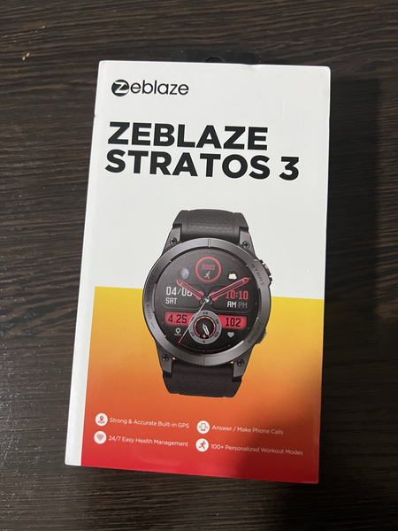 Smart часы ZEBLAZE stratos 3