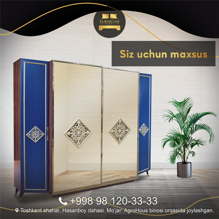 Buyirtma asosida mebel qilamiz.
