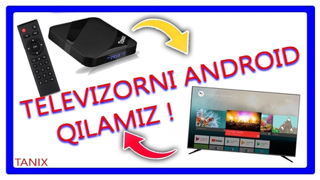 Әпыўайы телевизорды Smart TV ге айландырыўшы пиставка.