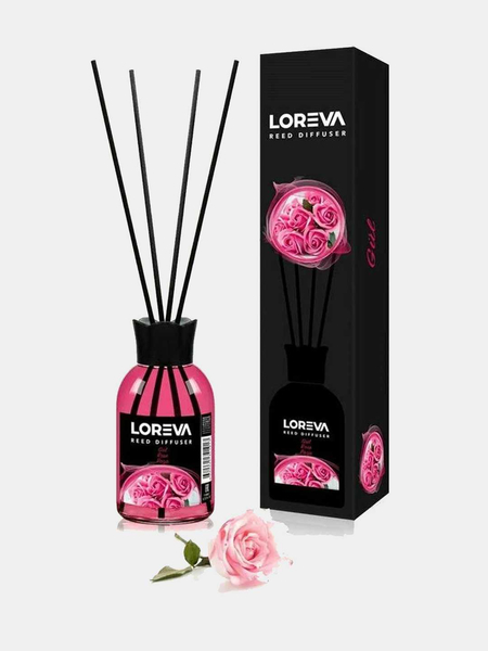 Арома дефузор с палочками Loreva 55ml.