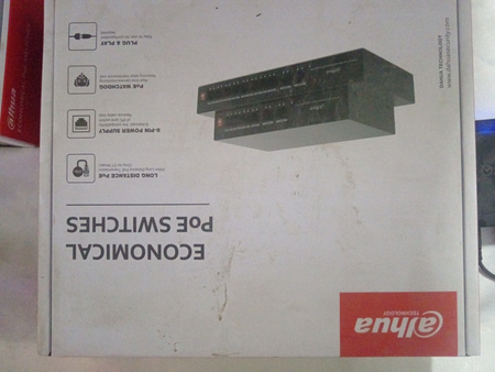 Poe switch 8 port. 4 port. DAHUA .