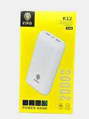 power bank kuryerlarga hamroh KING K12