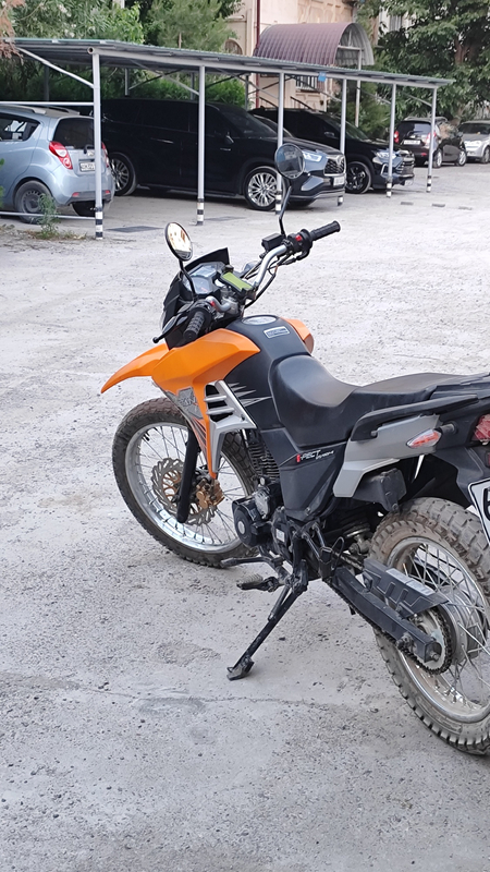 Лëгкий эндуро Lifan Xpect gy4 пробег около 100 км