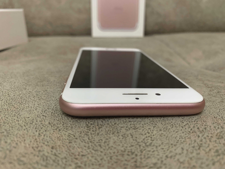 Apple iphone 7 32gb rose gold, коробка, 90%