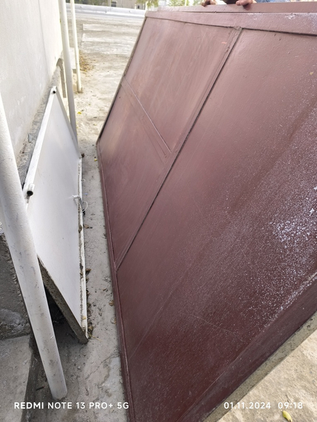 Darvoza qalin listdan, 3.0x2.8 m