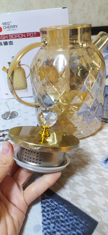 Заварочный из стекла 1,8 л.