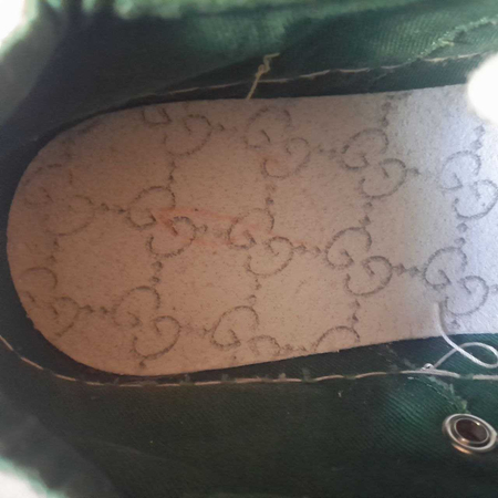 Gucci Tennis 1977 низкие сникерсы / кеды 38 р / Made in Italy