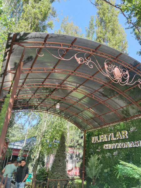 Навес перила ворота калитки ришотки Darvoza perilla Nave's darvoza
