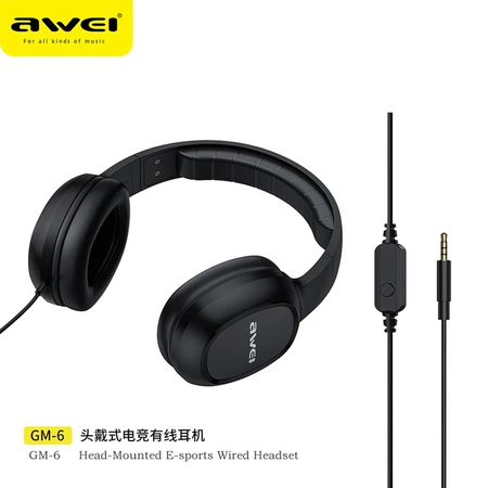 Проводные наушники Awei GM-6