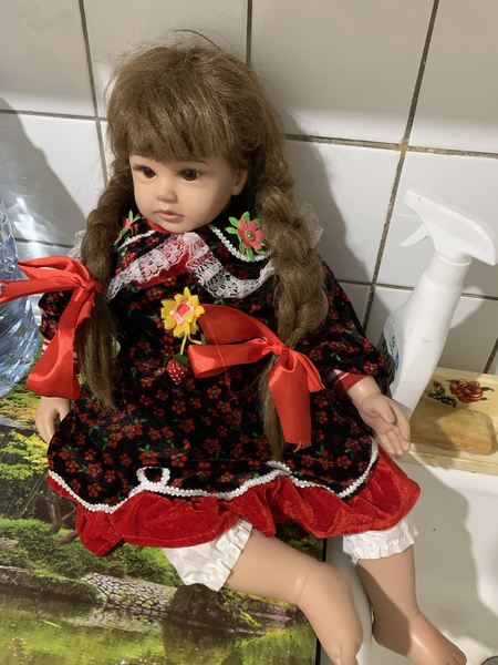 Кукла Реборн мягконабивная.