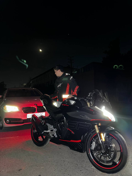 Cf moto  450 SR 2024 yil 700 km prabeg