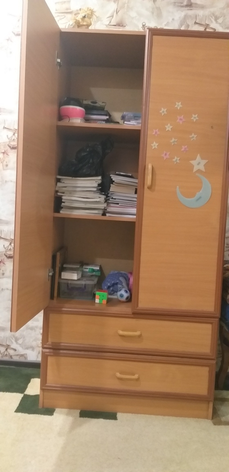 Шкаф и кровать комплект