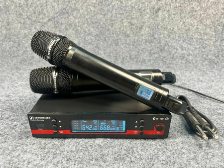 Привозной радиомикрофон двойной  Sennheiser ew100