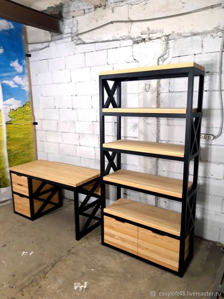 Сделаем мебель в стиле лофт! ( Loft stilda mebel qilamiz)