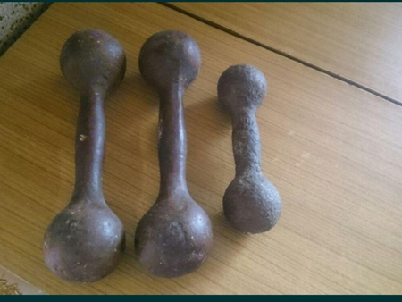 Гантели на продаже