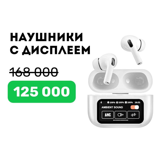 Новые наушники с дисплеем A9 Pro/A10 Pro, с доставкой