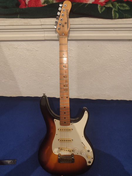 Akustik Gitara elektronik Washburn Guitars AQShga tegishli brend  F/B