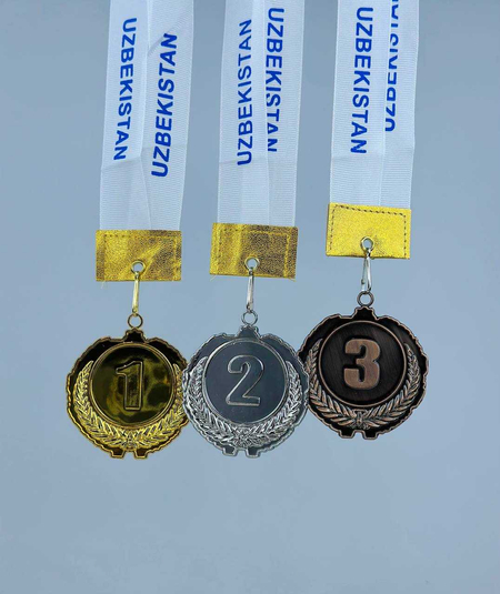 SKIDKA!! Medal Uzbekistan Yozuvlik | СКИДКА!! Медаль Узбекистан 1-2-3