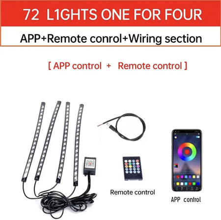 Mashin saloni uchun led