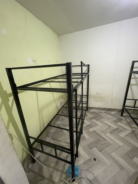 Krovatlar loft stilda двухярусное металлическая кровати железное ot550