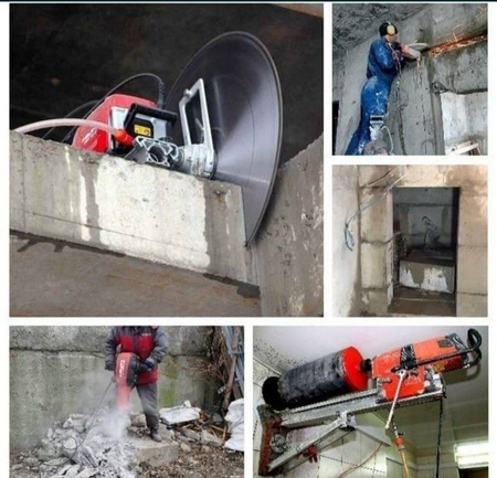 Бистро Алмазная Резка бурения Сверления перфоратор Хилти Hilti