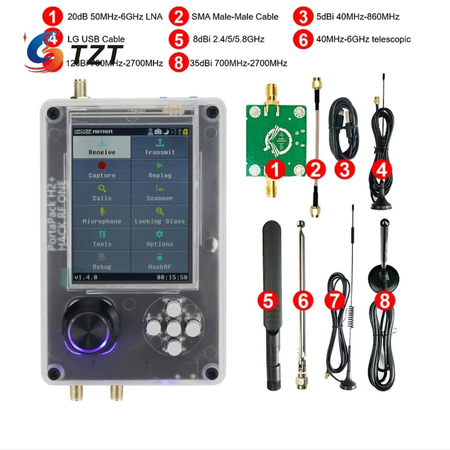 Hackrf One PortaPack H2+ (FULL)
