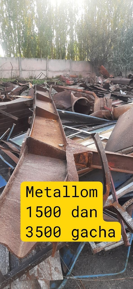 Metallom qabul qilamiz chugun tunika stal lest