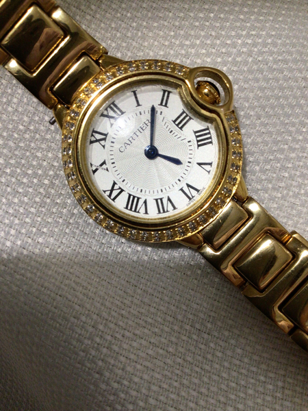 cartier watch pozolocheniy