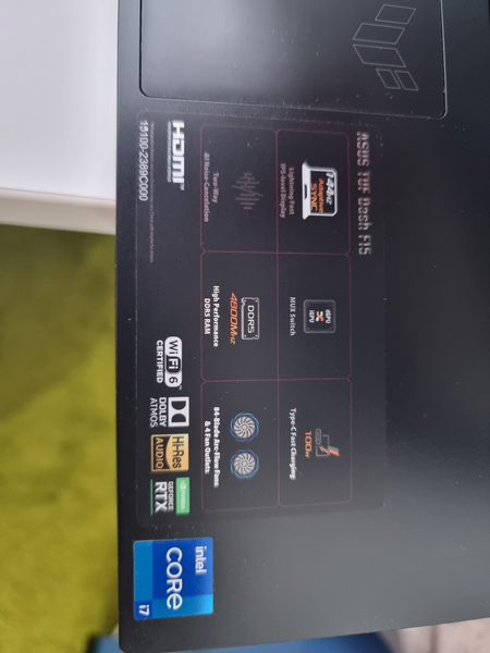 Продам игровой ноутбук Asus fx517z