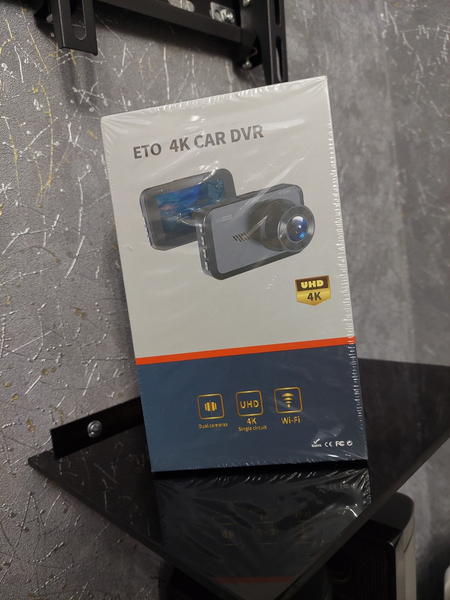 ETO 4K CAR DVR. Видко регистратор задней камеры комплект