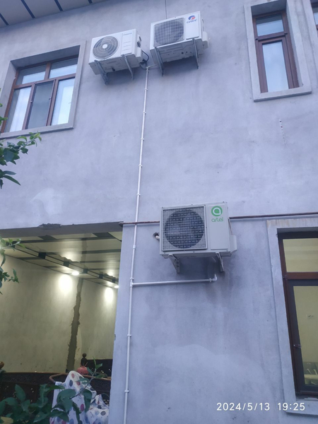 Kondisioner kotyol remont ustanovka oʻrnatish Кондиционер установка