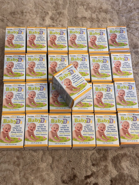 Baby vitamin d 3, chaqaloqlar va bolalar uchun vitamin d tomchi 400 ME