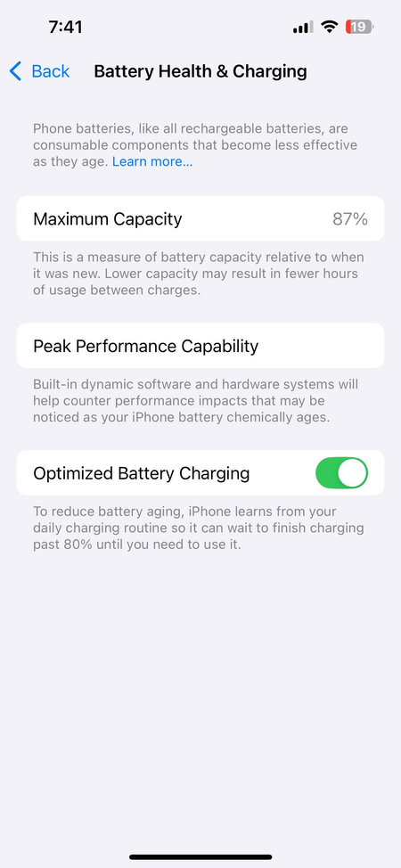 iPhone 14 128г 87%
