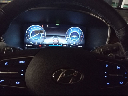 SantaFe probeg 9500 yil 2022