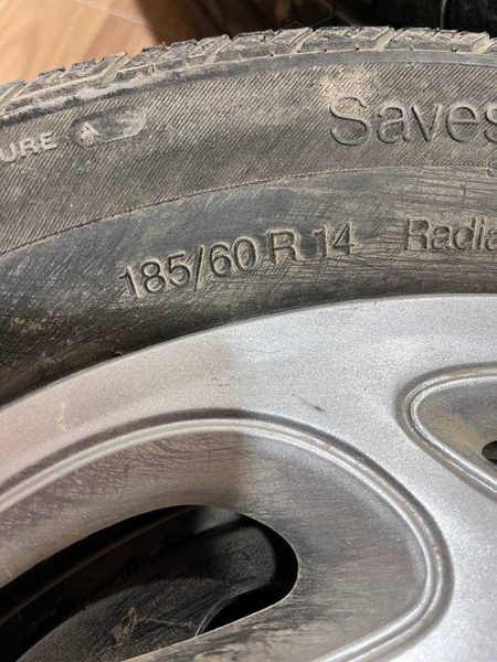 Продаются балоны, шины с дисками от Nexia 185/60 R14