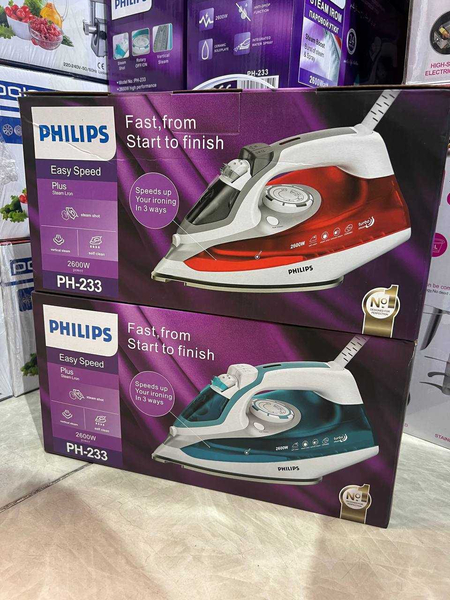 Утюг Philips PH-233  Синий, Красный