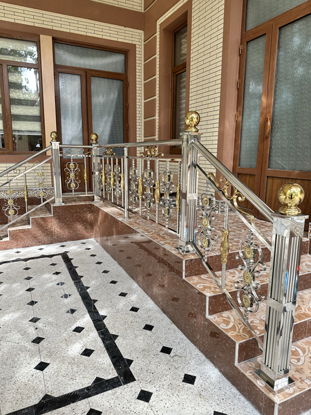 Перилла из нержавейки.