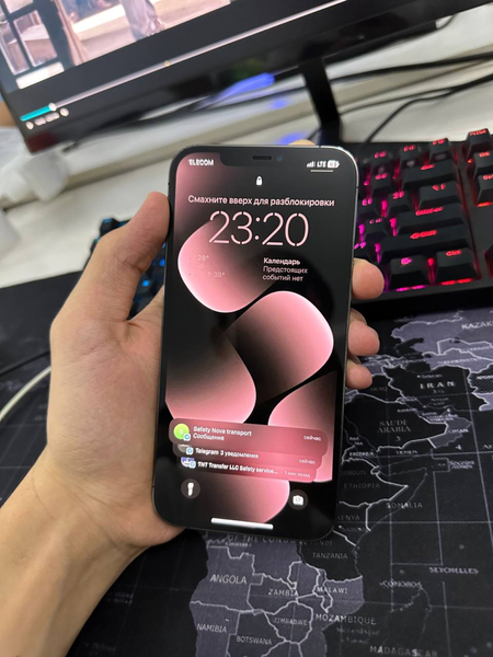 Iphone 12pro max 256gb black