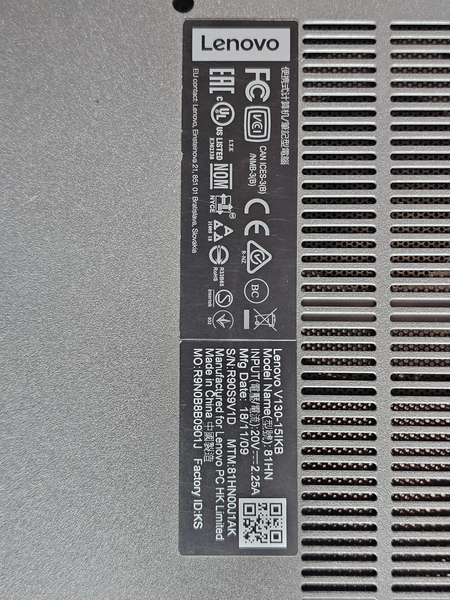 Lenovo v130-15IKB