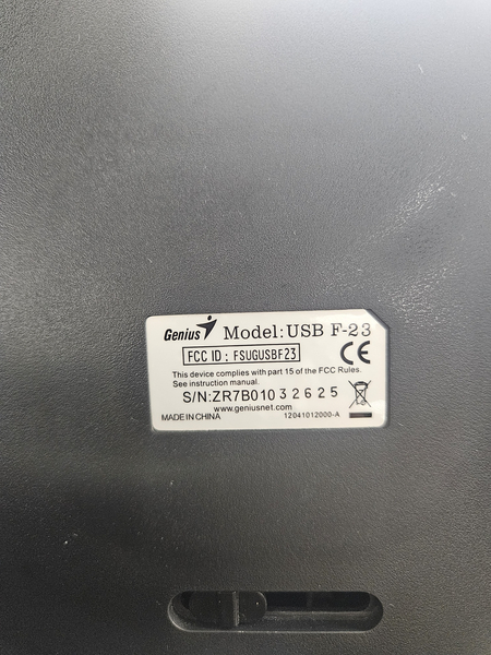 Genius simulyator USB F-23